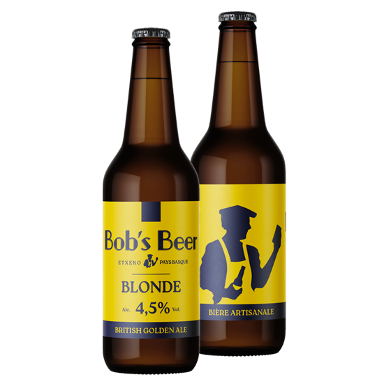 Bière basque blonde classique Bob's Beer - Maison Petricorena
