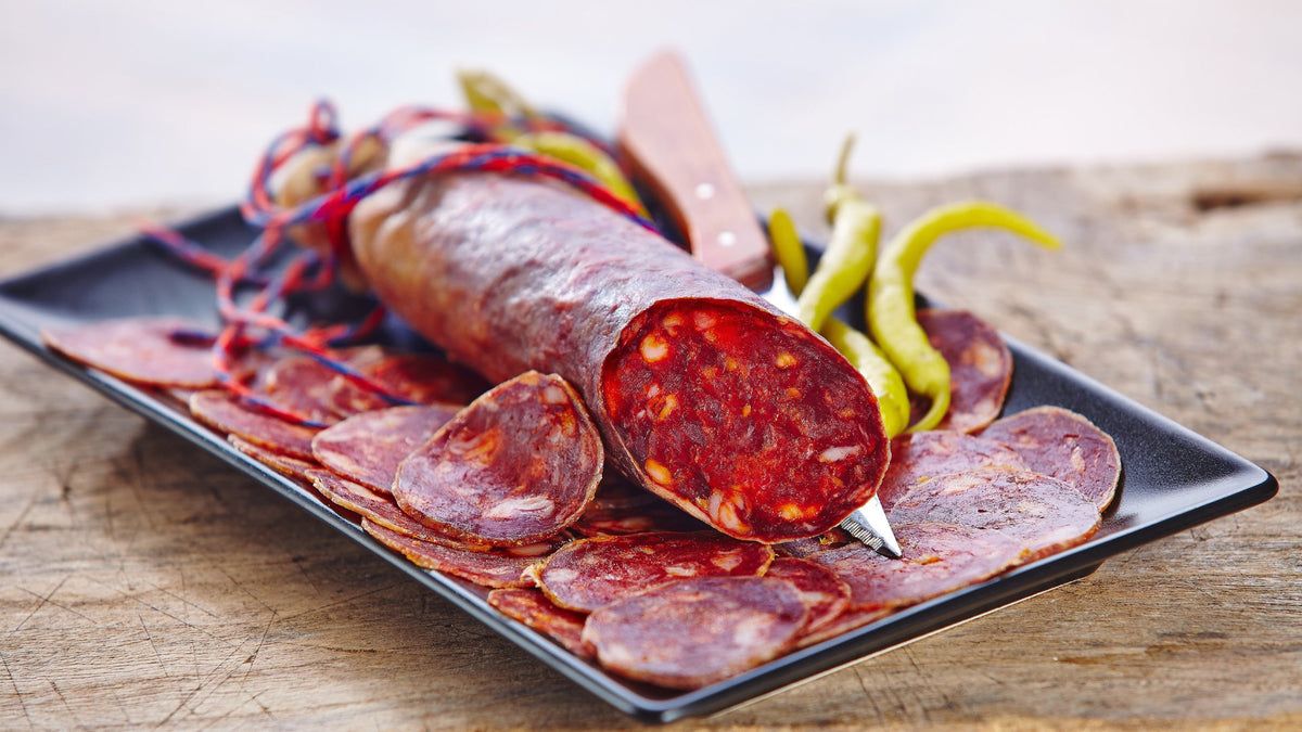 Saucisson et Chorizo - Maison Petricorena